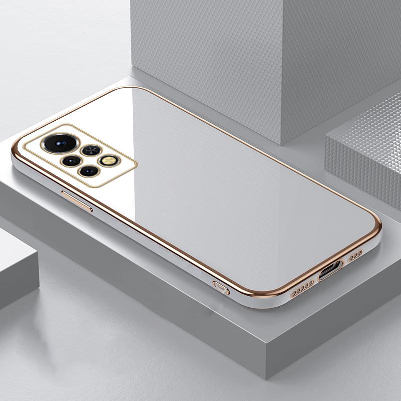 Cheap 6D Plating Soft TPU Case For Infinix Note 11 Pro 10 8i Hot 11s ...