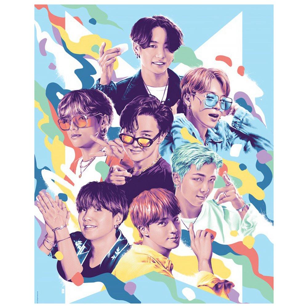 Buy Round Crystal Arts Kits Paintings Craft for Home Bts Figure ...