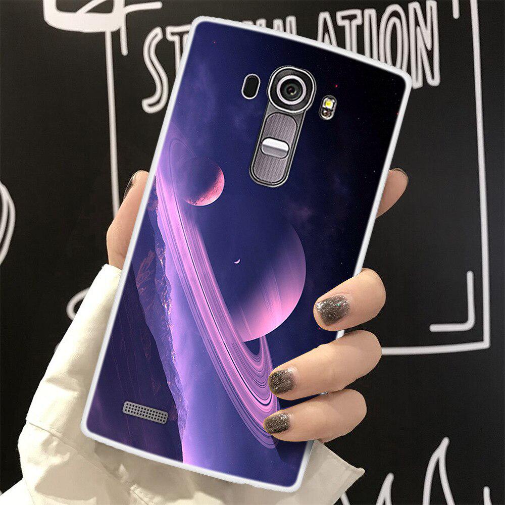 Buy For LG G4 Phone Case Carton Starry Sky Moon Painted Soft Full Back ...
