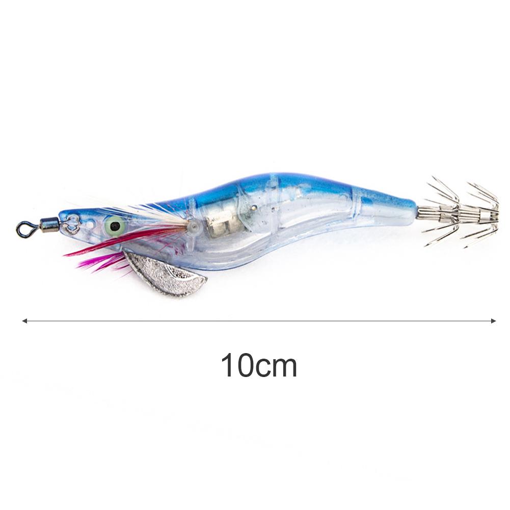 Cheap Fishing Lure LED Light Electronic Shrimp Squid Jig Hook Bait ...