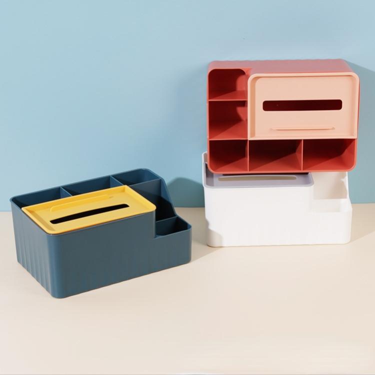 Home Living Room Storage Box Simple Pumping Box Desktop Remote Control ...