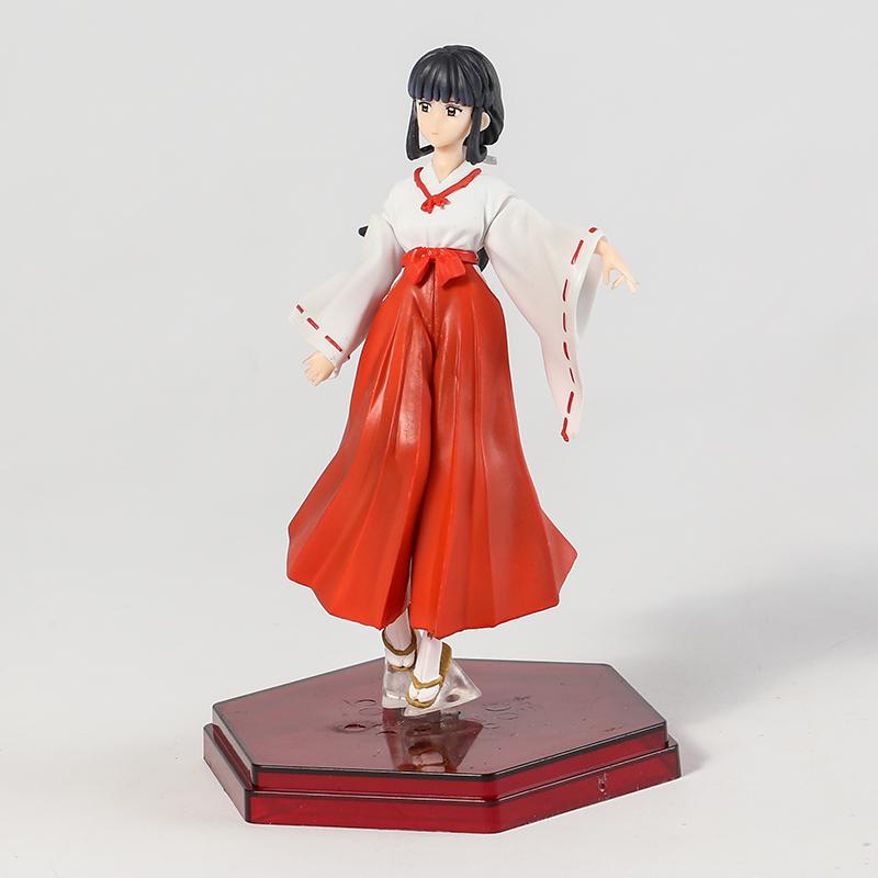 Buy Inuyasha Anime Figure Kikyo Pvc Figurine Sengoku Otogi Zoshi ...