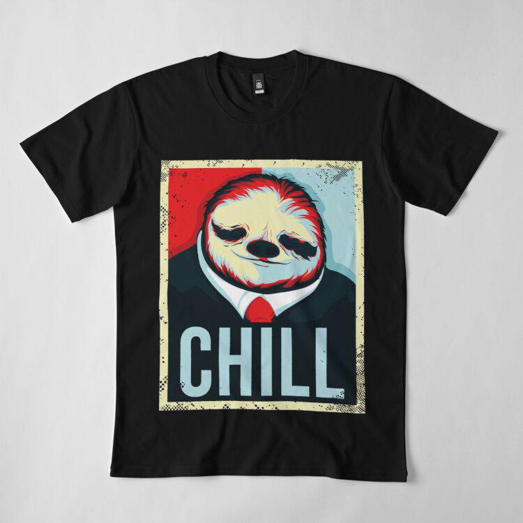 Buy Men's Premium T-shirt 200gsm Cotton Double Yarn Tees President ...
