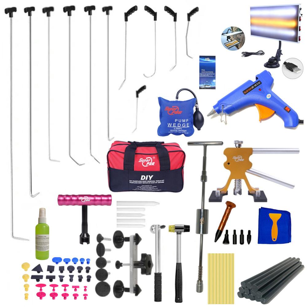 Cheap PDR dent removal kit with 11 rods | Joom