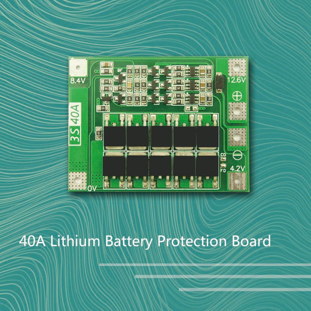 Cheap 3S 40A Li-ion Lithium Battery Charger Cell Module PCB BMS ...