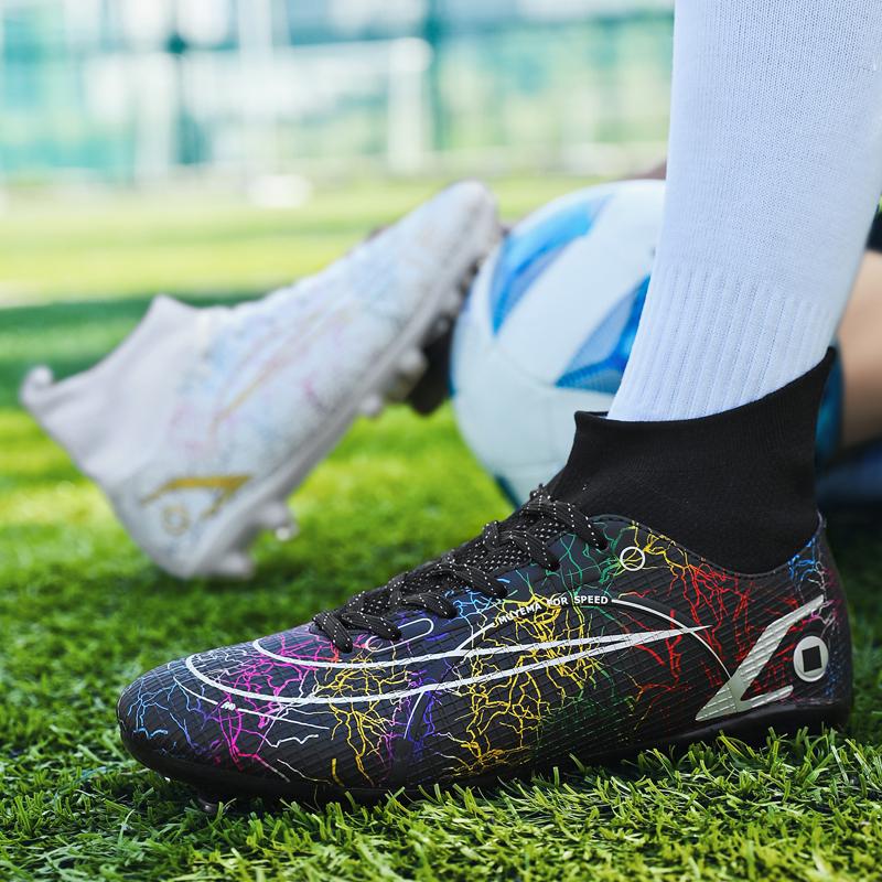 Men's Football SneakersQuality Soccer Shoes Cleats C.Ronaldo Durable ...