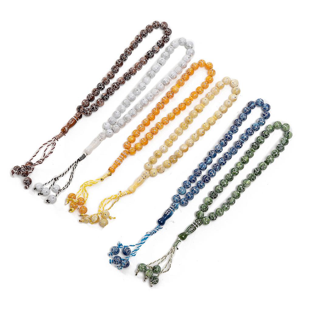 Buy Muslim Tasbih 33 Rosary Beads Islam Prayer Dhikr Misbaha Islamic ...