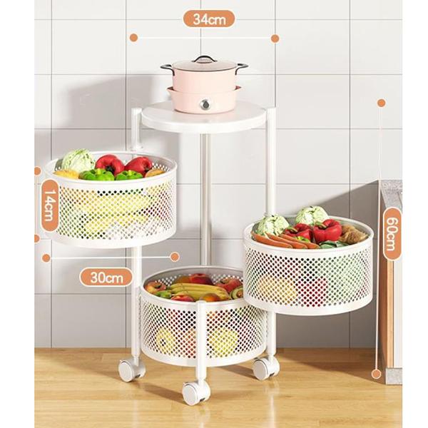 Cheap WTEMPO Multilayer Rotating Shelving Kitchen Vegetable Fruit ...