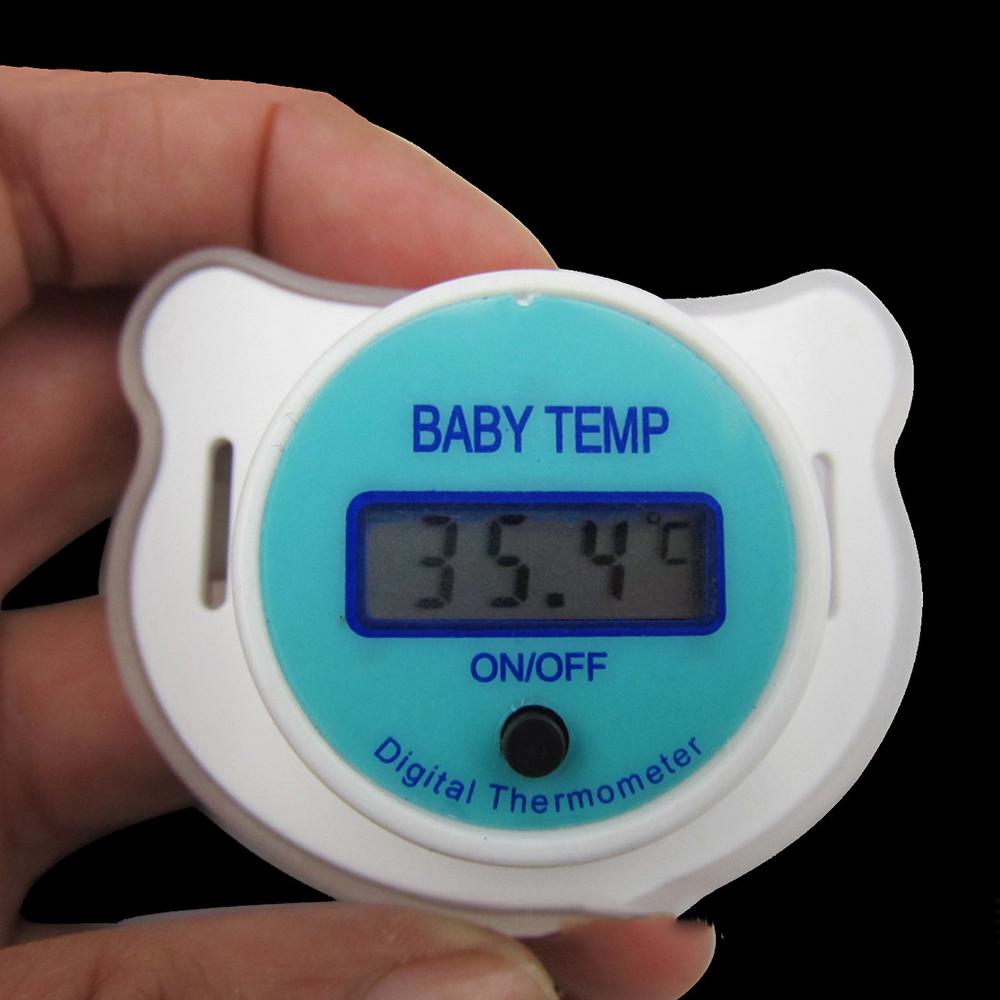 Baby Care LCD Digital Pacifier Thermometer Temperature Health Safety ...