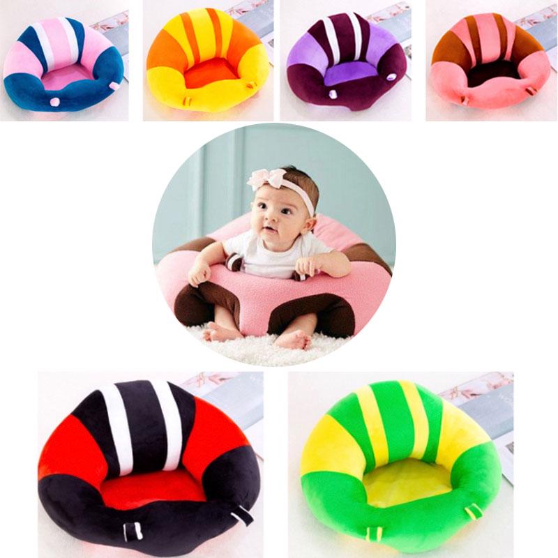 Buy 1Pcs Plush Toys 0-2 Year Baby Soft Chair Cushion Sofa Seat Support ...