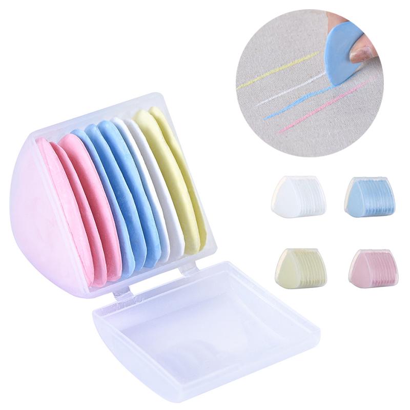 10pcs DIY Assorted Dressing Powder Colorful Erasable Dressmaker Tailor ...