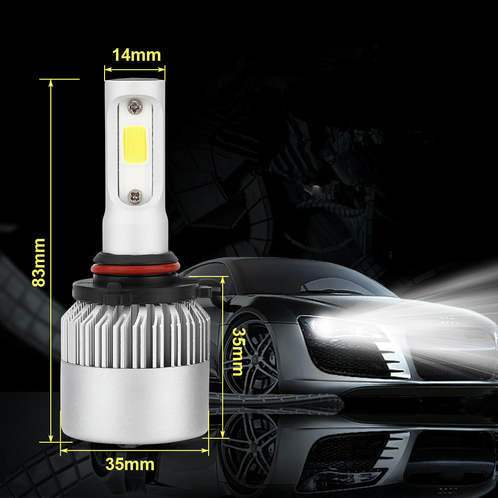 Buy Waterproof 7000LM Led Headlight Kit Car Beam Light 6500k 32V DC at ...