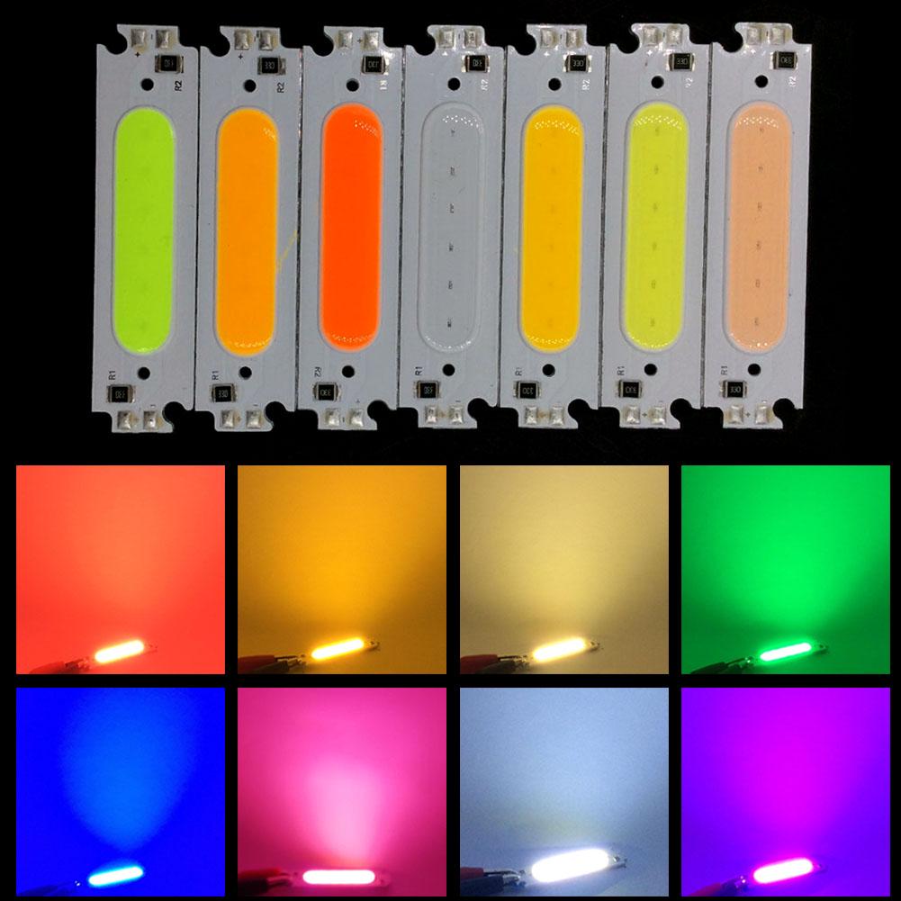12V 2W COB Chip Light Source Fits COB Lamp LED Chip Module Bulb Strip ...