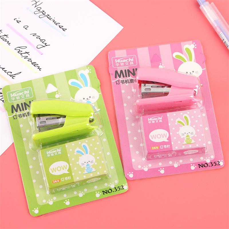 Buy Creative Mini Geometric Patterns Stapler Stitching Needle Staple ...