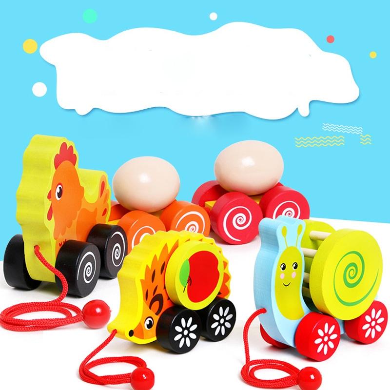 Buy 1Pcs Baby Rattles Toy Drag Pull Toy Superior For Learning Walk ...