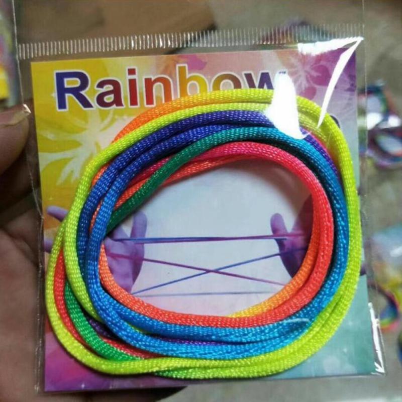 Buy Rainbow Rope Magical String Art Finger Toy at affordable prices ...