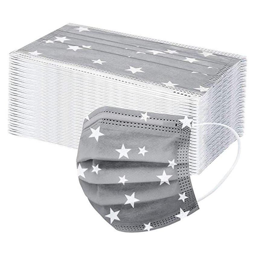 ICOCO LULU Disposable Mask Dustproof Breathable Three-layer Meltblown ...