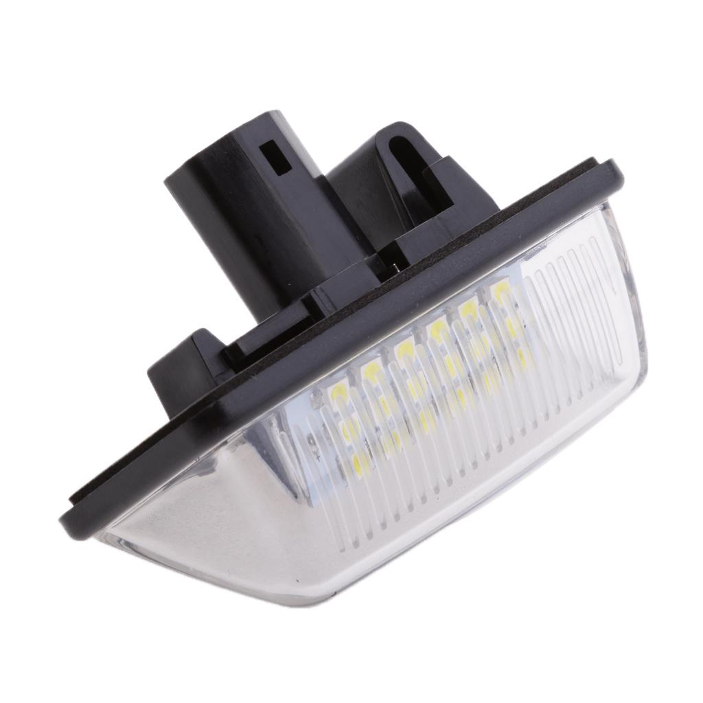 1 Pair White 6000K 18LED License Plate Lamp Light for Toyota Crown 2003 ...
