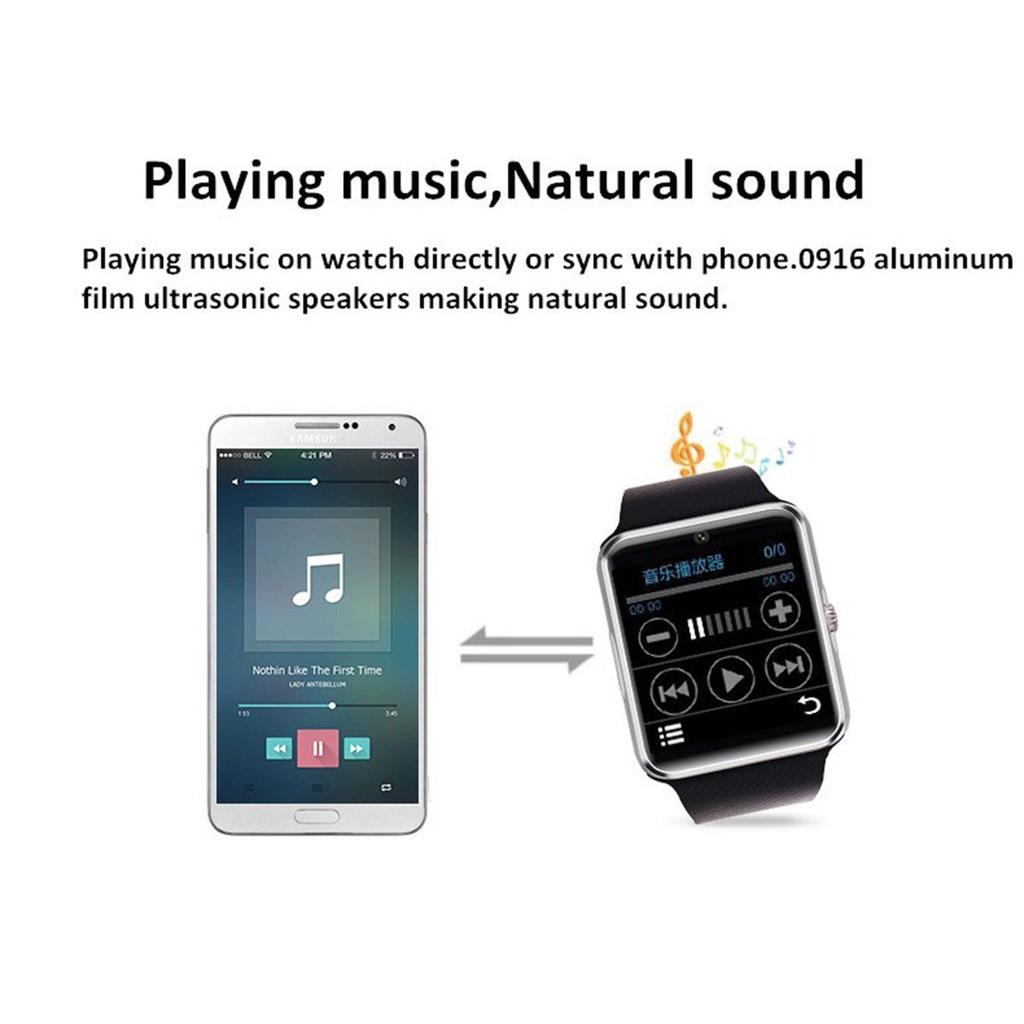 Buy Bluetooth Smart Watch Touch Screen GSM Phone For Android IOS ...