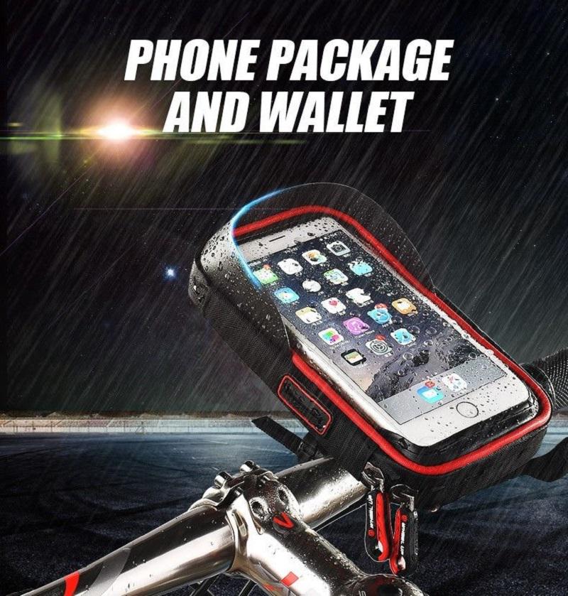 Buy Waterproof Motorcycle Bike Bicycle Handlebar Mount Holder Case For ...