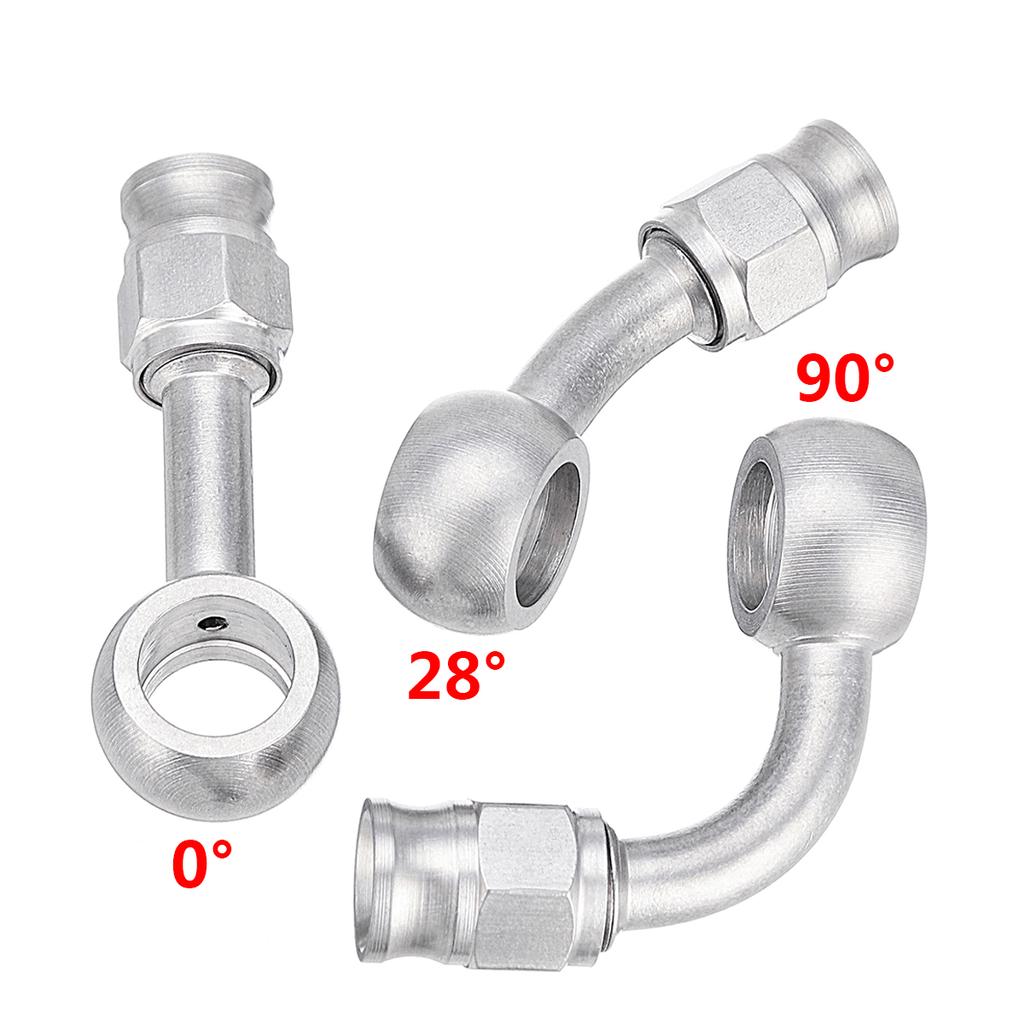 Buy Stainless Steel AN3 Hose Fitting Adapter To Banjo For Braided JIC ...