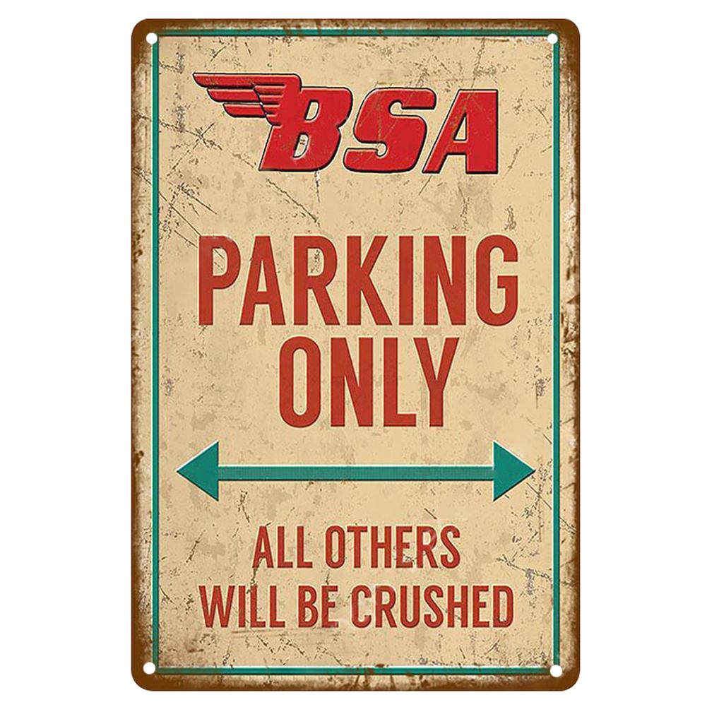 Letter Metal Tin Sign Plate Vintage Home Bar Pub Club Plaque Iron ...
