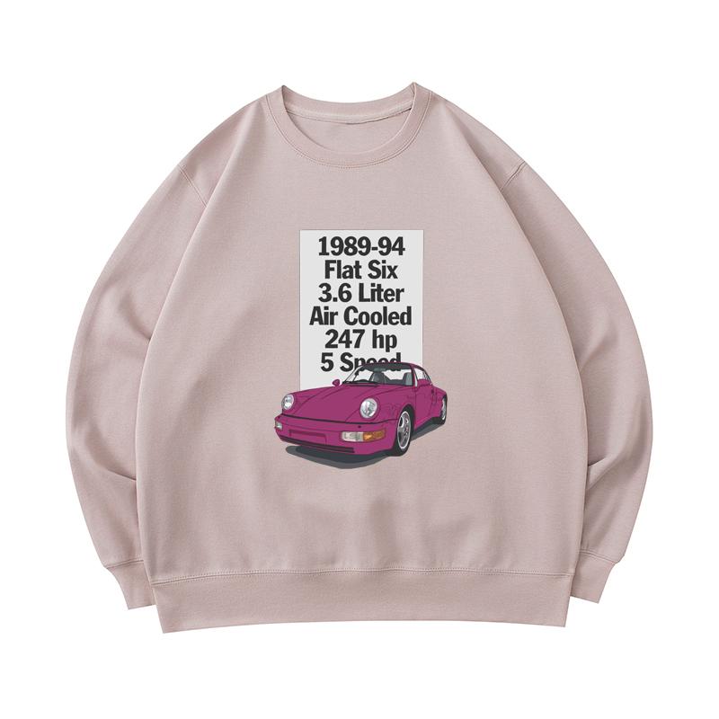 Buy Men's 300 GSM 100% Cotton Sweatshirt Vintage Ruby Rose Red 964 ...