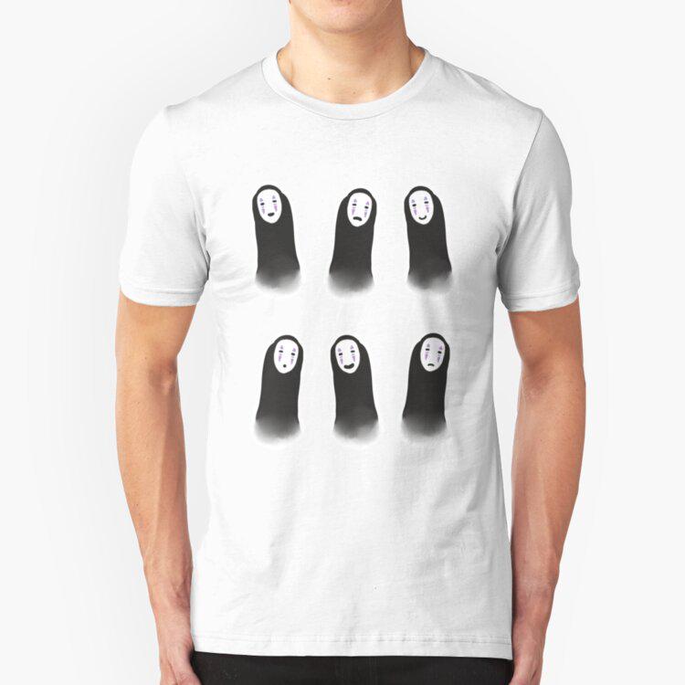 Buy No Face T Shirt Summer Men TShirts Shirt Cotton Funny Short Sleeve ...