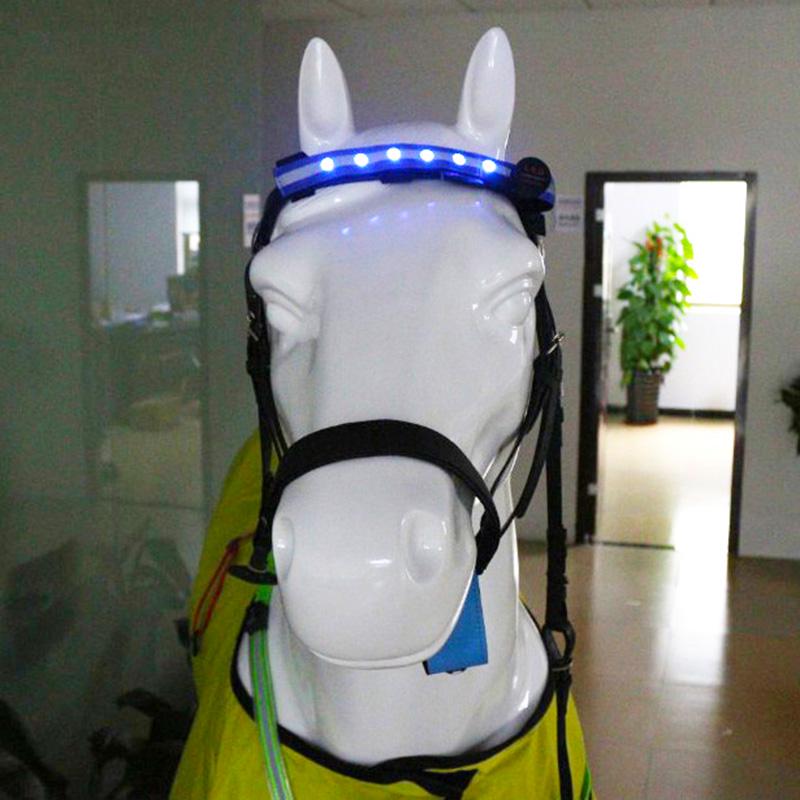 Buy LED Horse Head Straps Forehead Luminous Multi - Color Comfortable ...