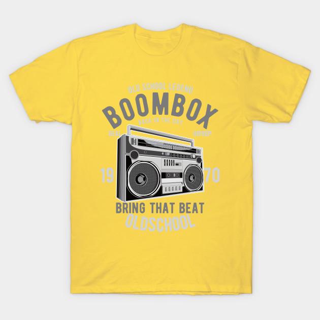 Buy Unisex Fashion TShirt Boombox Print Plus Size XS-6XL T-Shirt 100 ...
