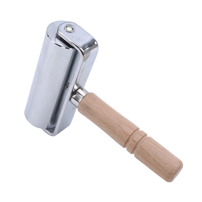 Buy Handmade Wooden Handle Carbon Steel Leather Rolling Craft Roller ...