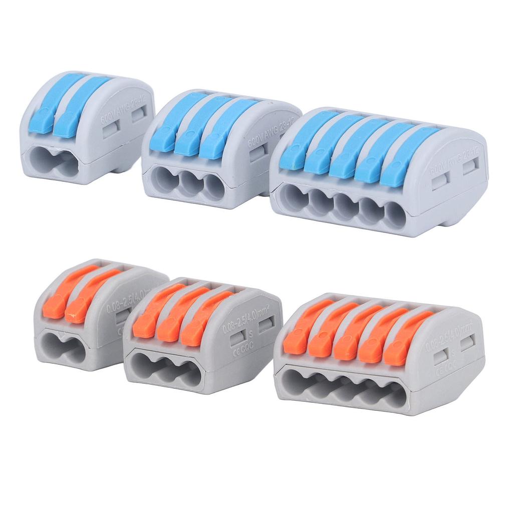 Buy 90PCS Compact Wire Conductor Connector Quick Splicing Terminal ...