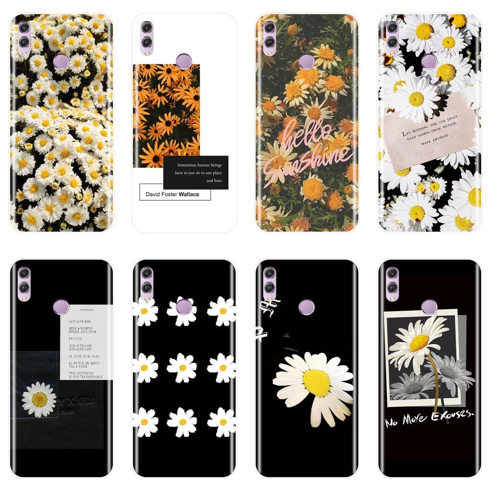 Case For Huawei Honor 8X MAX 10 9 8 7 7S 7X 7A 7C Pro Daisy Flower ...