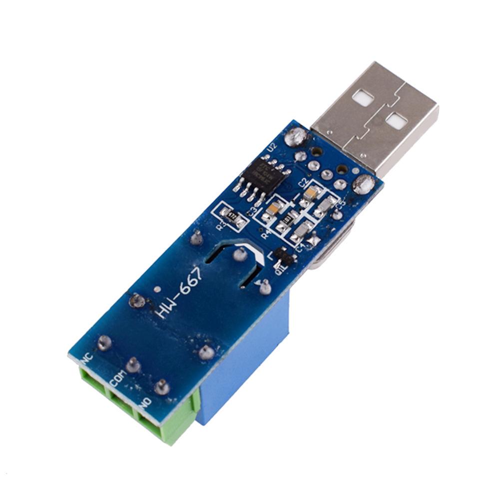 Buy HW-667 USB Relay Module Microcontroller USB Intelligent Control Switch at affordable prices ...