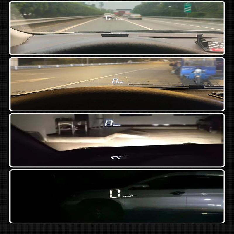 Buy Mini HUD Smart HUD Head-up Display Windshield Speed KMH/Mile Water ...