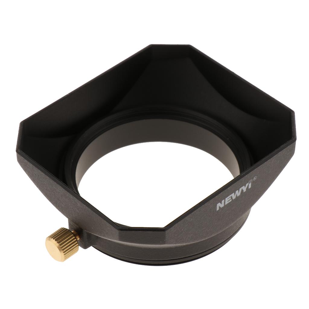 Buy 52mm DSLR Mirrorless Camera Lens Hood Square Protector Accessory ...