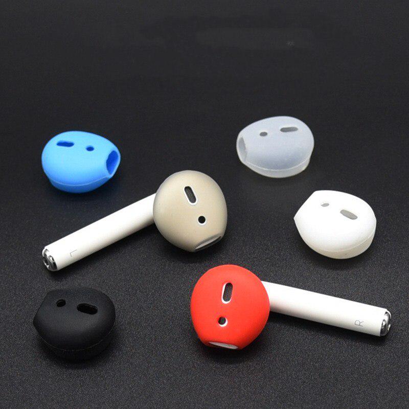 Buy 2 Pairs Ultra Thin Earphone Tips Anti Slip Earbud Silicone Earphone ...