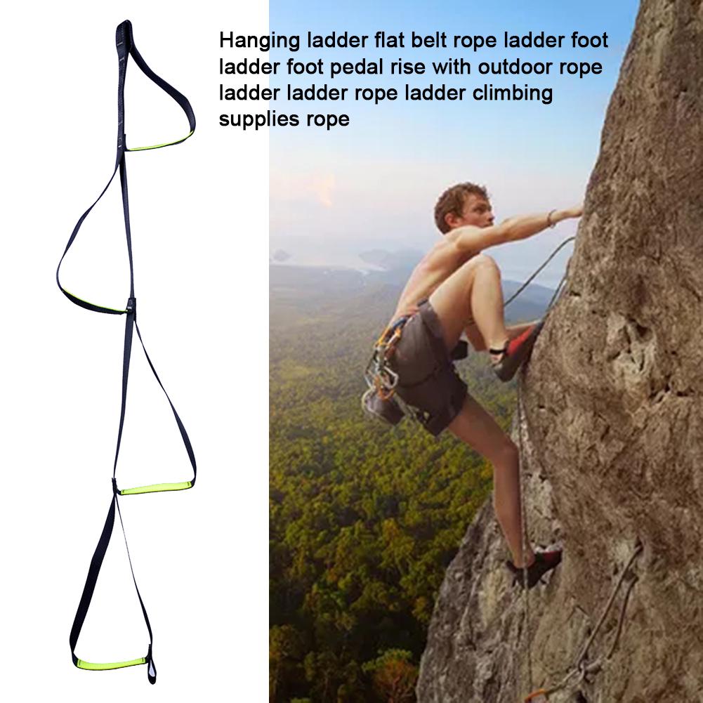 Buy NI-WE Ladder Step Foot Climbing Mountain Rope Belt Flat Outdoor ...