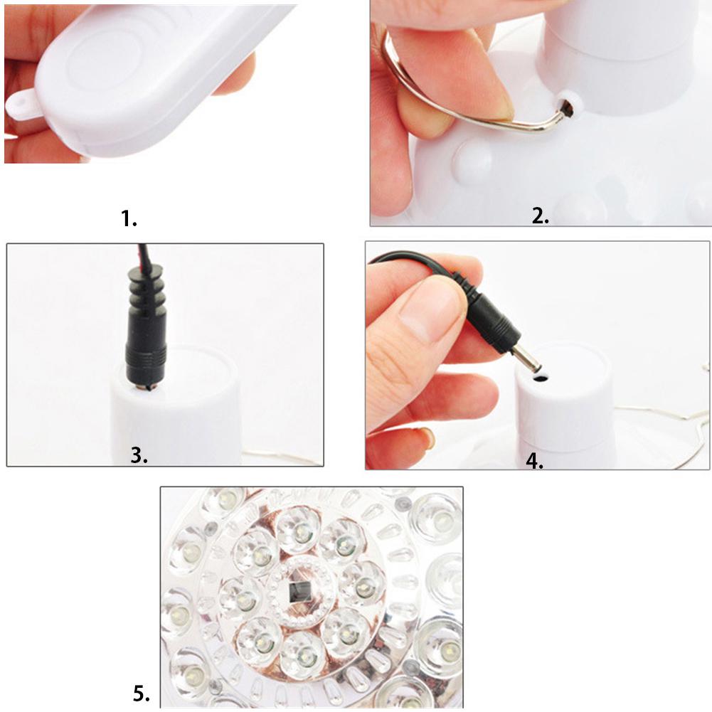 Buy Solar 22led Circular Remote Control Camping Lamp Emergency Lamp at ...