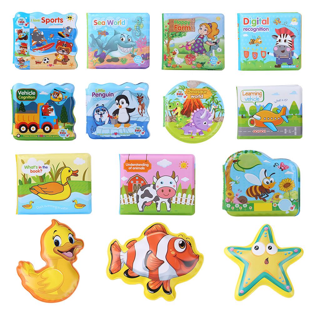 Buy Baby EVA Bath Book Colorful Cartoon Tearing Resistance Waterproof ...