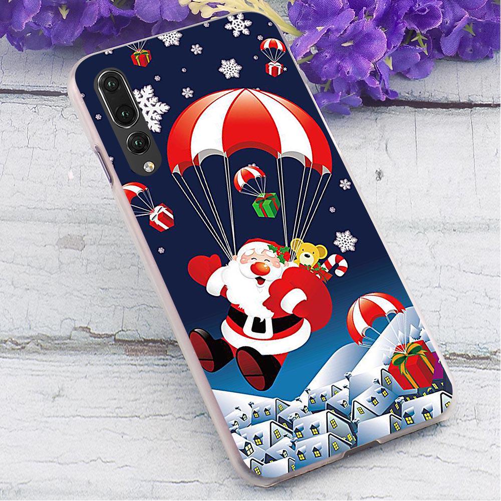 Buy New Year Christmas Santa Phone Cover for Huawei Honor 6A Case 8X 9X ...