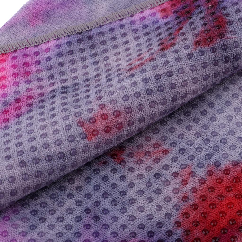 Buy Yoga Mat Cover Towel Blanket Non-Slip Pilates Fitness Travel ...
