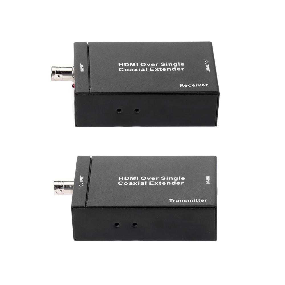 1080P HD Over Single Coaxial Extender Transmitter & Receiver IR TX RX ...