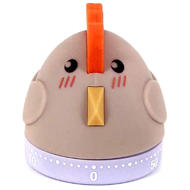60-Minute Wind Up Dial 360° Rotating Cute Kitchen Timer,No Batteries ...