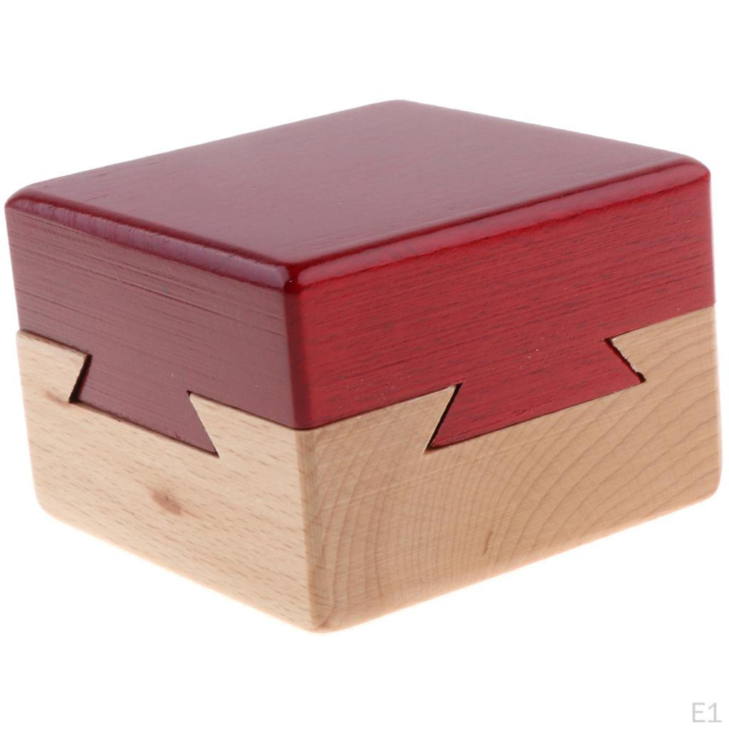 Buy Brain Teaser Wooden Magic Drawers Gift Jewelery Box Puzzle Toy at ...