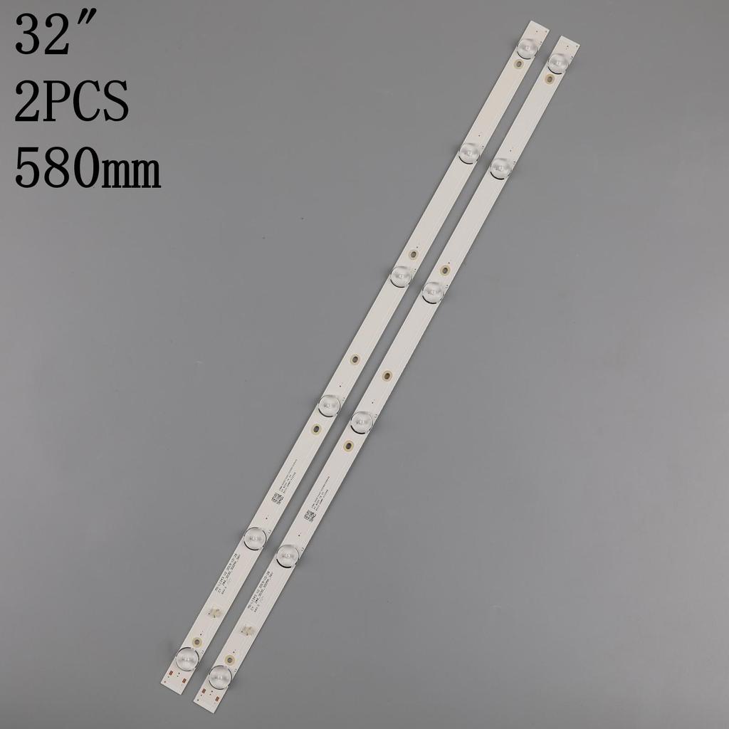 Buy 2pcs x32 inch LED Backlight Strip for Tv JL.D32061330-081AS-M FZD-03 E348124 HM 32v MS-L1343 ...