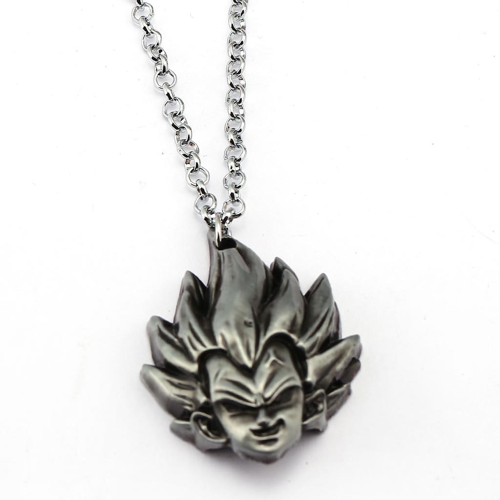 Buy Fashion Anime Dragon Ball 3D Super Saiyan Statement Necklace Dragon ...