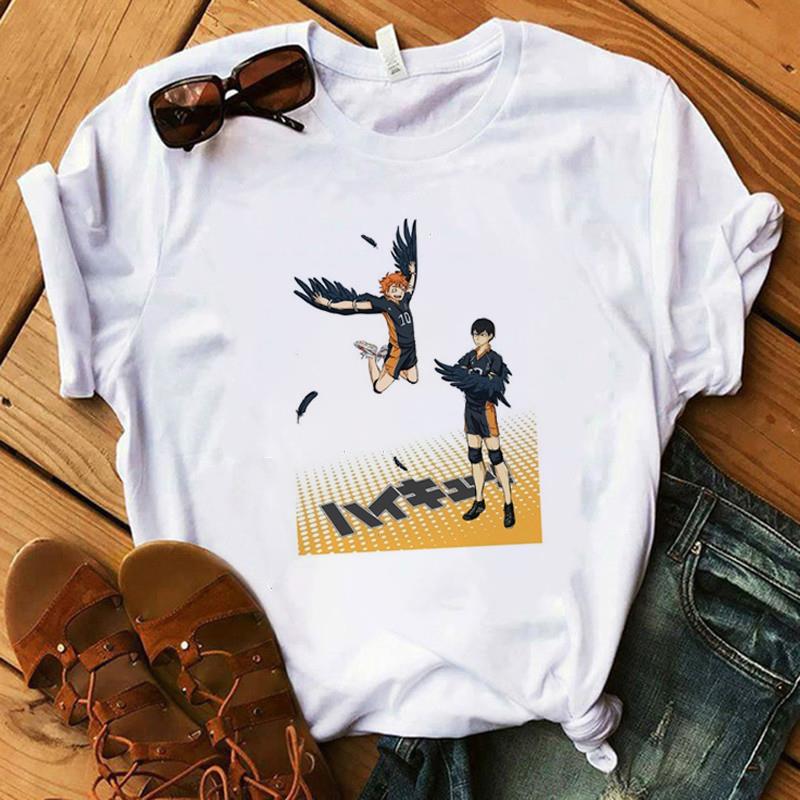 Buy Karasuno Women 'S T -Shirt Short Sleeve Fashion Print Ladies T ...