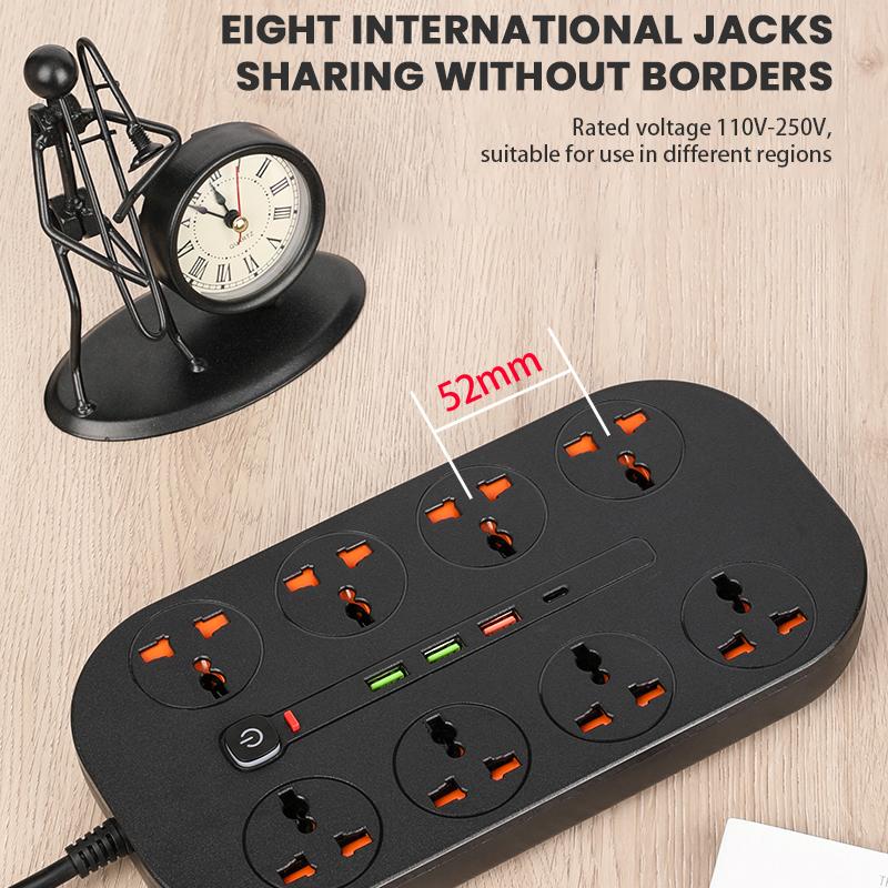 Cheap EU US UK Outlet Power Strip Multiprise Smart Home Extension ...