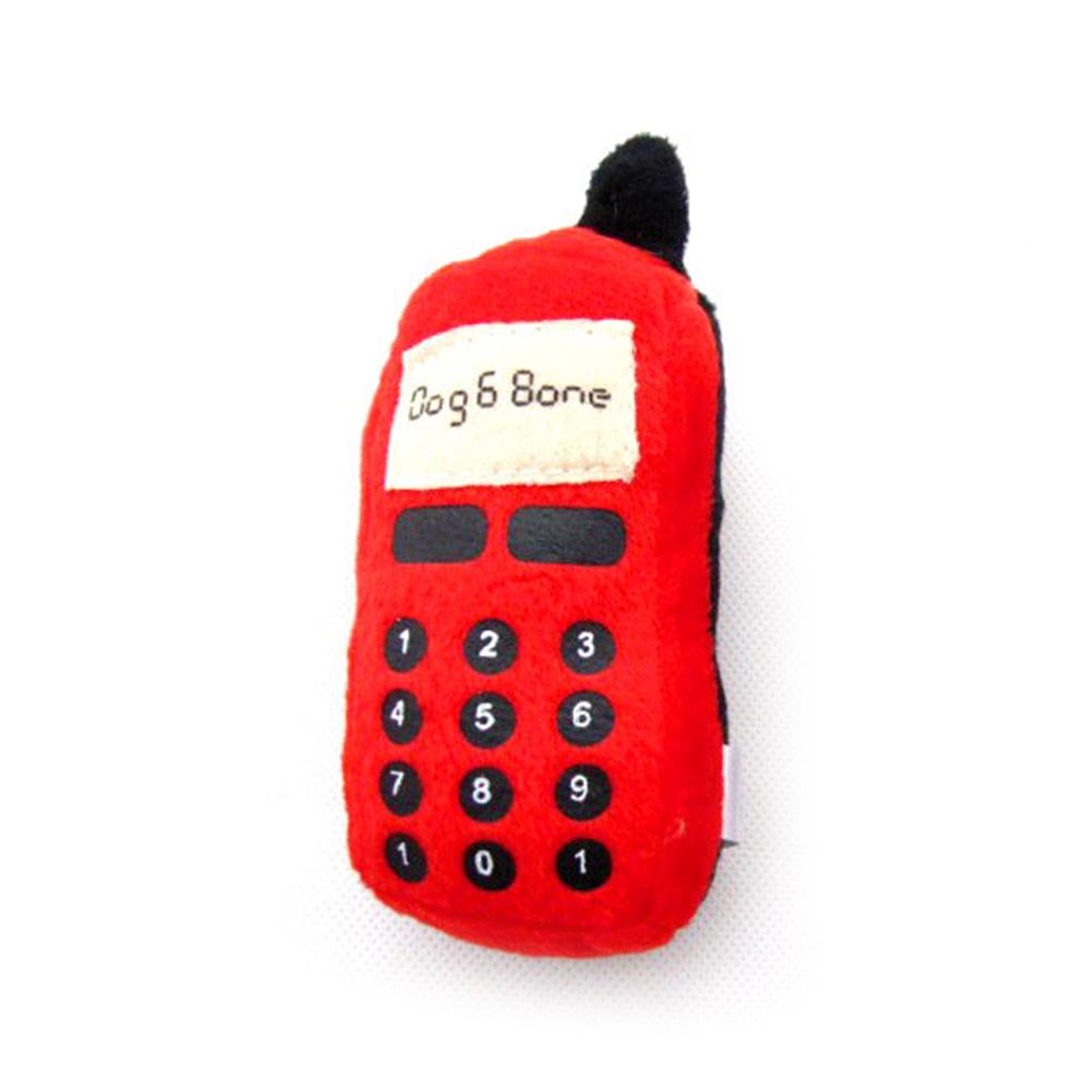 Buy Cute Plush Cell Phones Mobile Shape Squeaker Sound Dog Puppy Pet ...